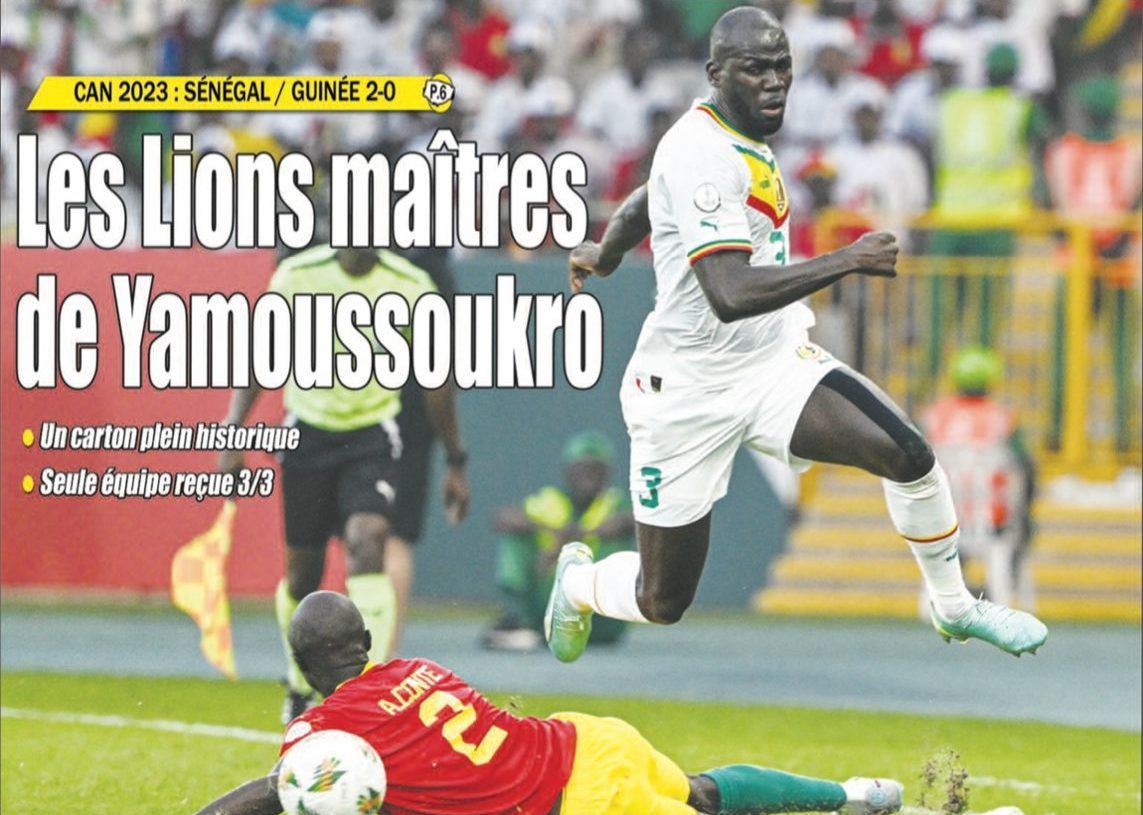 Photos. La revue de presse sénégalaise du mercredi 24 janvier 2024 ...