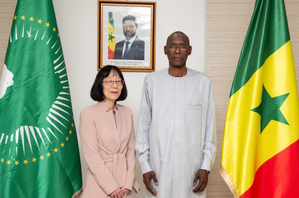 La Présidente De La CPI Reçue Par Le Ministre Cheikh Niang - Senegaalnet
